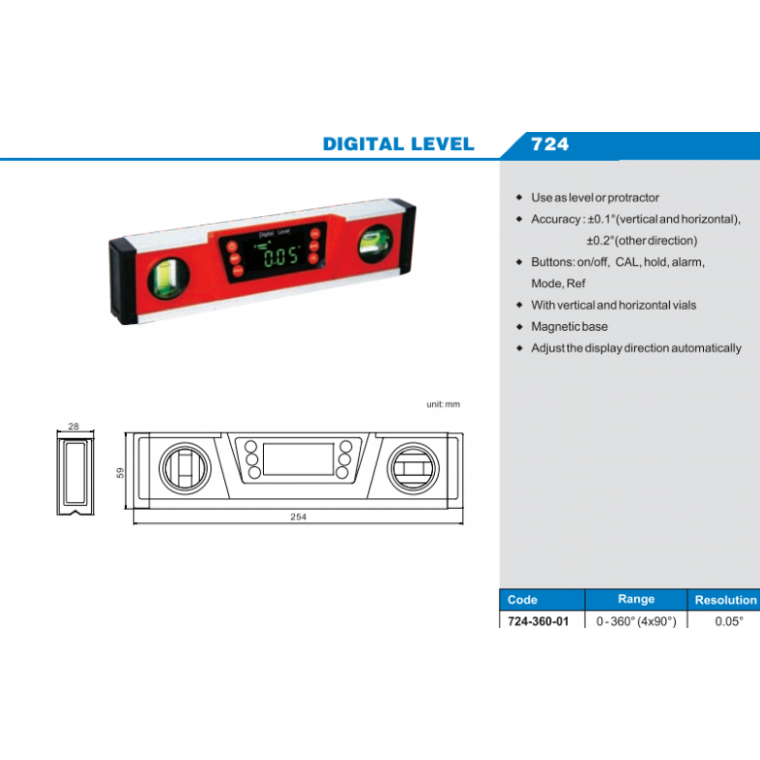 ACCUD Dijital Su Terazisi | 724-360-01