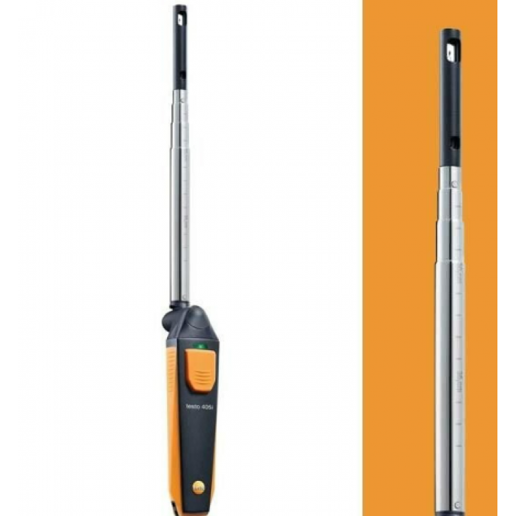 Testo Akıllı Telefon ile Kullanılabilen Hot Wire Anemometre | Testo 405i